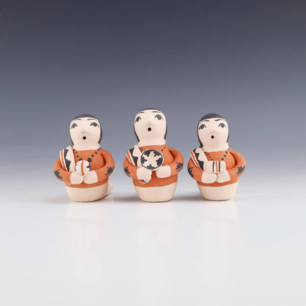 KEWA SANTO DOMINGO POTTERY NATIVITY BY ANGEL & RALPH BAILON | The Crow ...