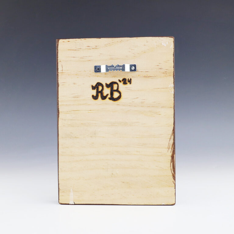 NEW MEXICO RETABLO SACRED HEART | The Crow and The Cactus