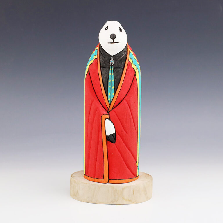 NAVAJO FOLK ART RABBIT BY ORLEEN & RAY LANSING | The Crow and The Cactus