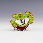 ZUNI BEADED FROG PRINCE BY FARLAN QUETAWKI | The Crow and The Cactus