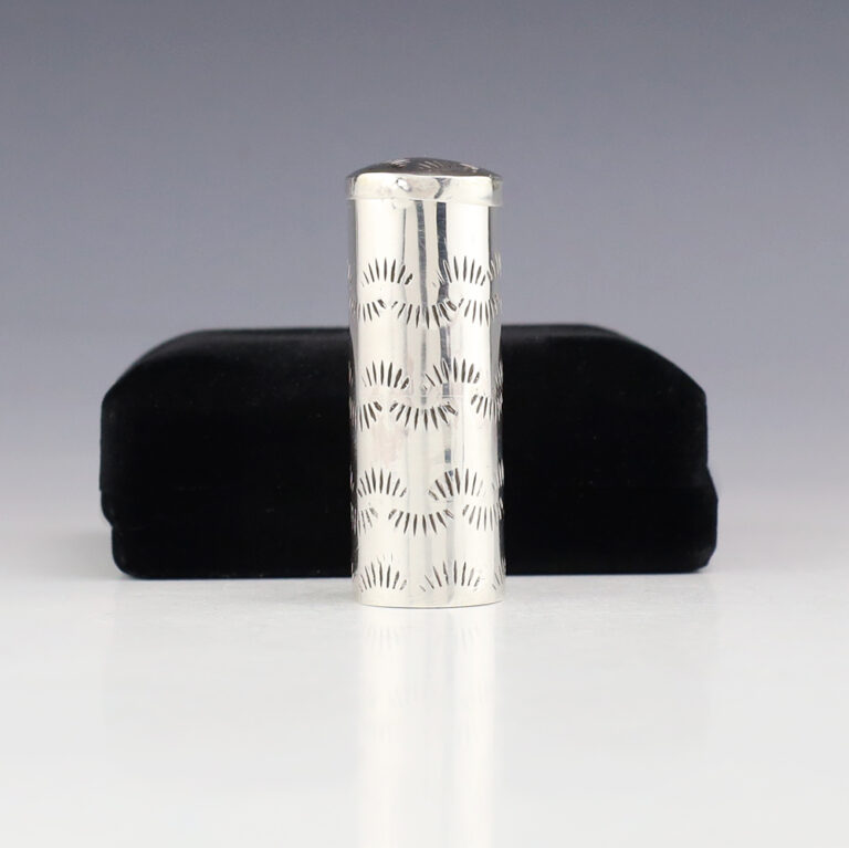 NAVAJO STERLING SILVER BOX BY JEFFREY CHEE | The Crow and The Cactus