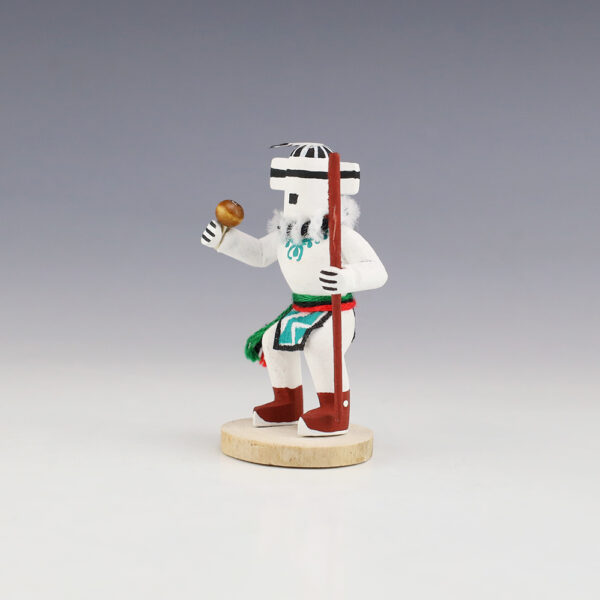 HUTUTU KACHINA BY ADRIAN LEON NATIVE AMERICAN | The Crow and The Cactus