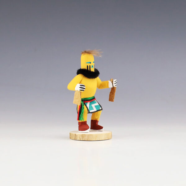 SAND BAG KACHINA BY ADRIAN LEON NATIVE AMERICAN | The Crow and The Cactus