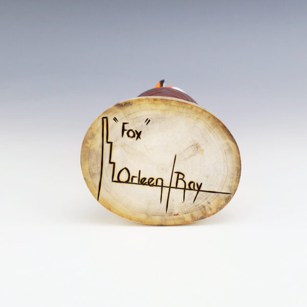 NATIVE AMERICAN NAVAJO FOLK ART FOX BY ORLEEN & RAY LANSING | The Crow ...