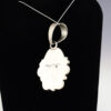 NAVAJO STERLING SILVER & PERSIAN TURQUOISE PENDANT BY THOMAS FRANCISCO ...